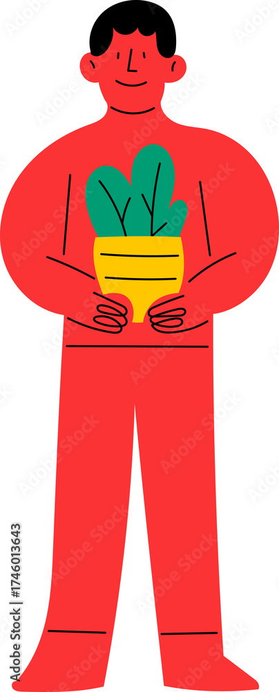 Stock-Illustration „Cartoon Characters. Group of people. Unity team ...