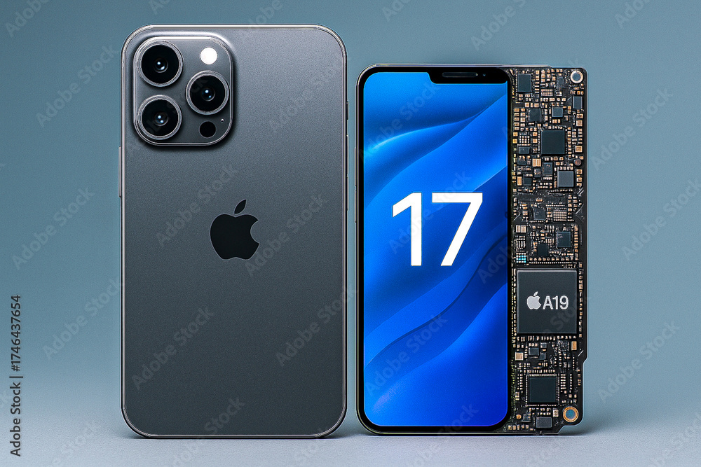 ภาพถ่าย Stock Apple iPhone 17, Apple iPhone 17 Pro Max, Apple iPhone 17 ...