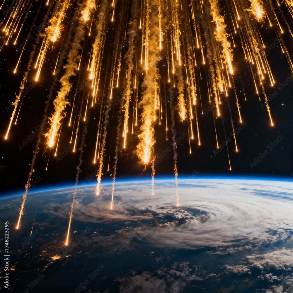 Meteor shower from comet 3I/ATLAS lighting up upper atmosphere, long ...