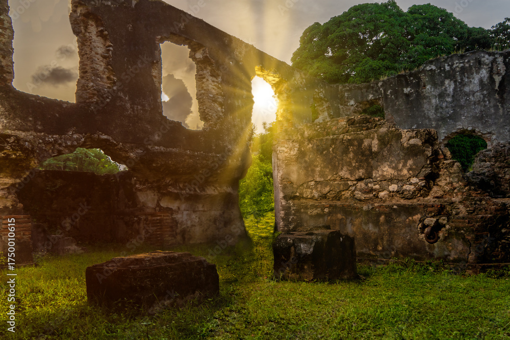 Las Ruinas de Engombe, ubicadas en el municipio de Santo Domingo Oeste ...