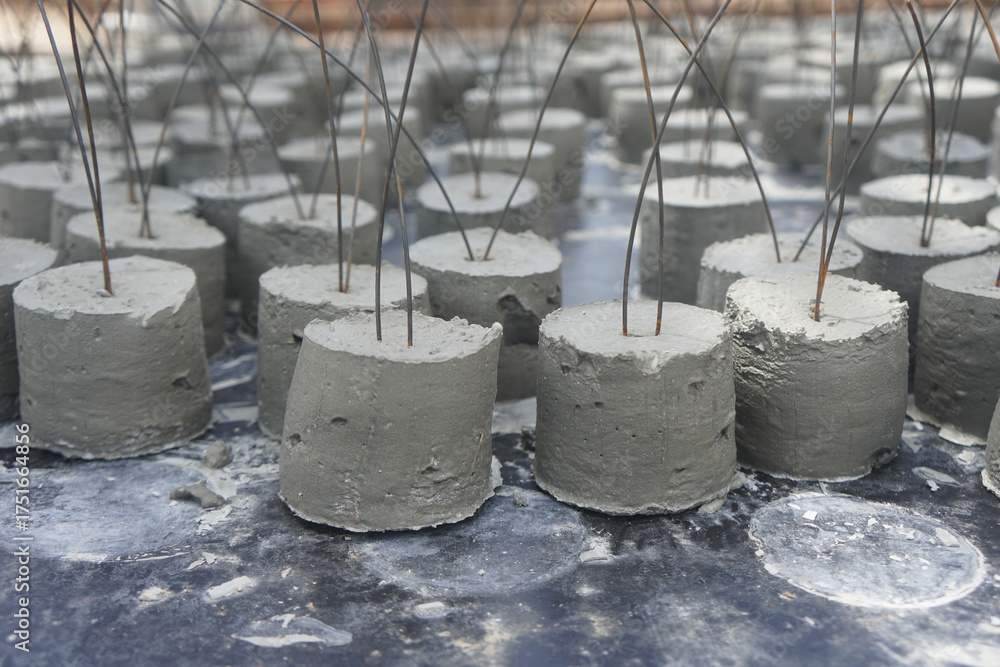 Concrete Spacers are used in construction to determine the proper ...