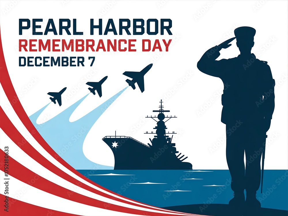 Pearl harbor remembrance day december 7th honoring veterans with ...