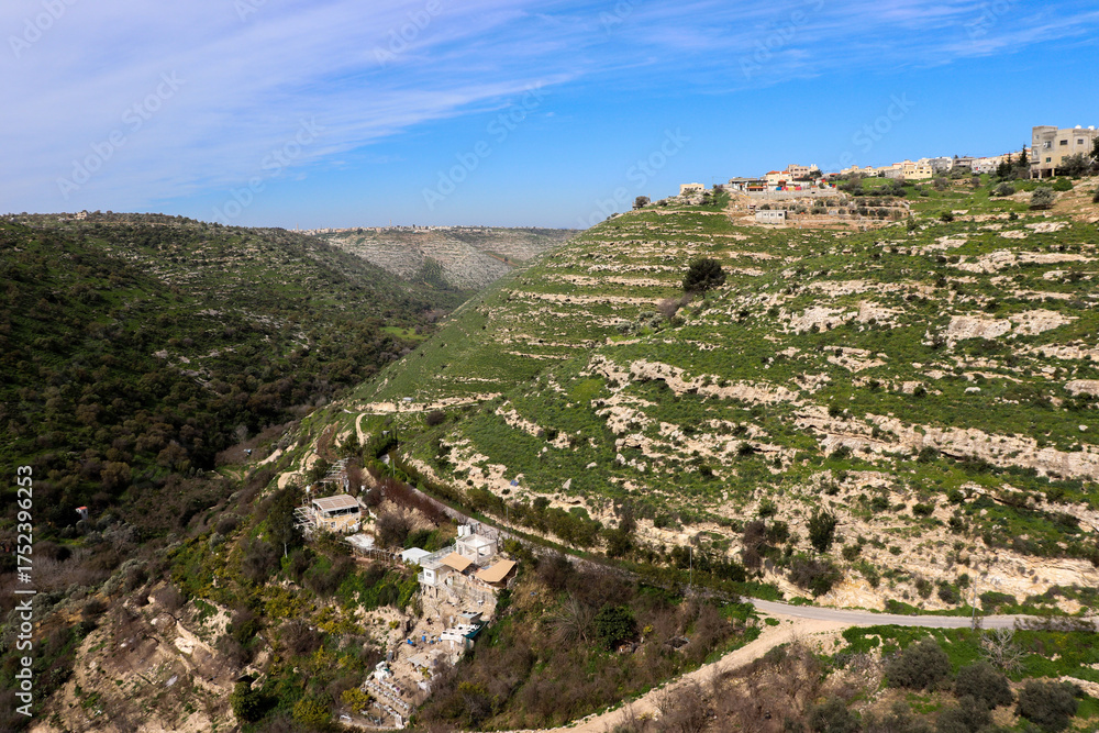 Irbid, Amman - The road to Birkat al-Arais - hiking in nature, among ...