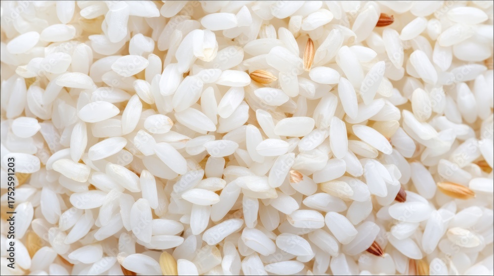 Intriguing white rice mound displaying mysterious red eye gaze abstract ...