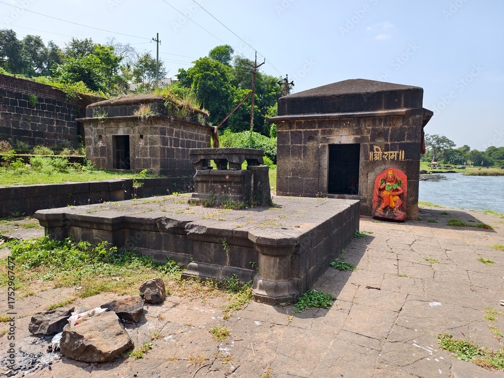 Limb Hatti Ghat is a place located on the Krishna River at Limb in ...