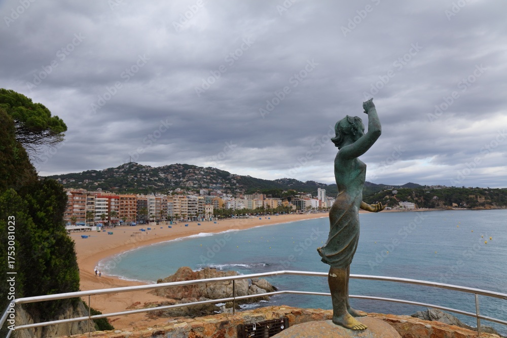 LLORET DE MAR, SPAIN - OCTOBER 6, 2021: Dona Marinera (Fisherman's Wife ...