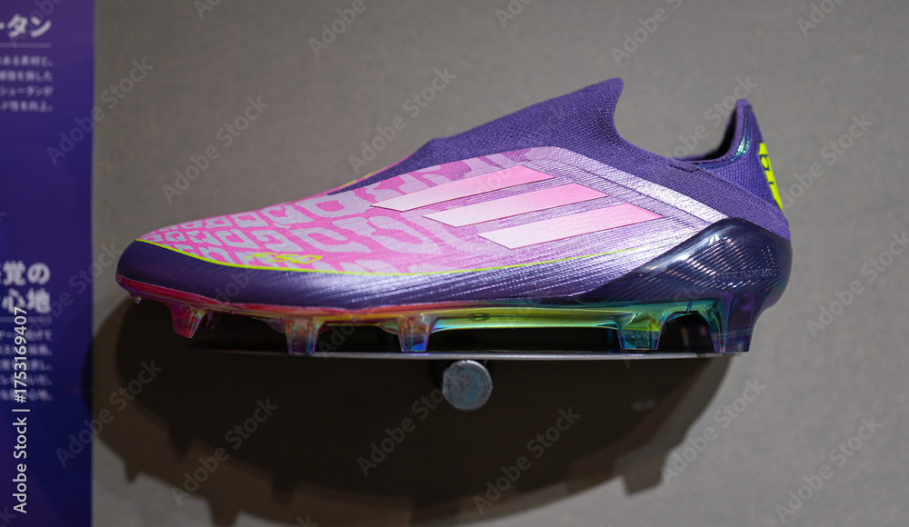Tokyo, Japan - 5 Oct 2025; Adidas football is launch new F50 "Lamine ...