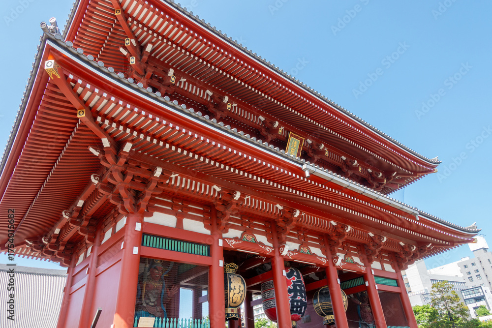 sensoji Temple,Buddha in tokyo city ,japan. (Asakusa temple) (Letters ...