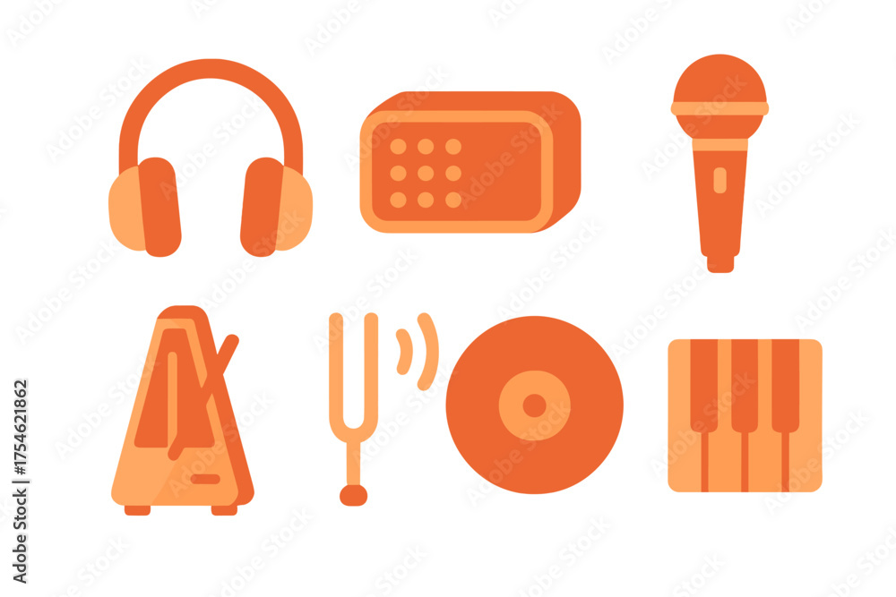 Musical instruments and sound devices including headphones, microphone ...