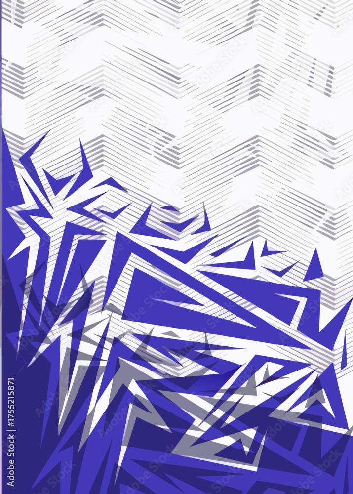 Abstract, Geometric, Fragmented, Spike, Sharp, Edgy, Aggressive ...