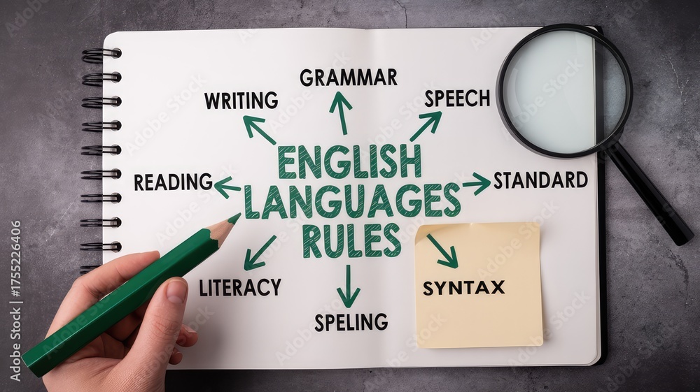 Explore English language rules for writing, reading, grammar, and ...