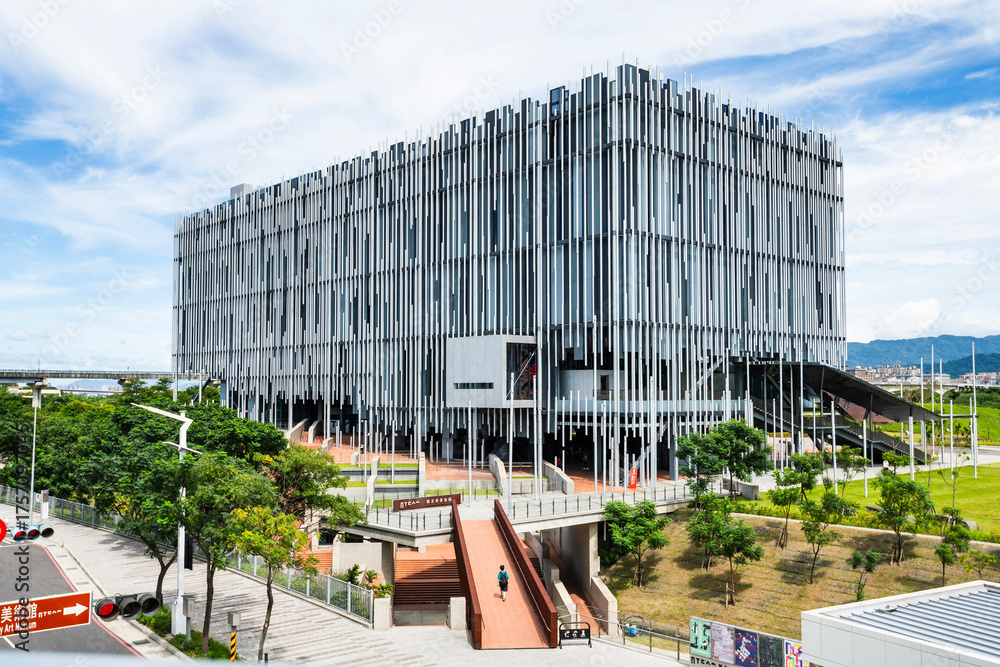 New Taipei City, Taiwan- July 3, 2025: Building view of the New Taipei ...