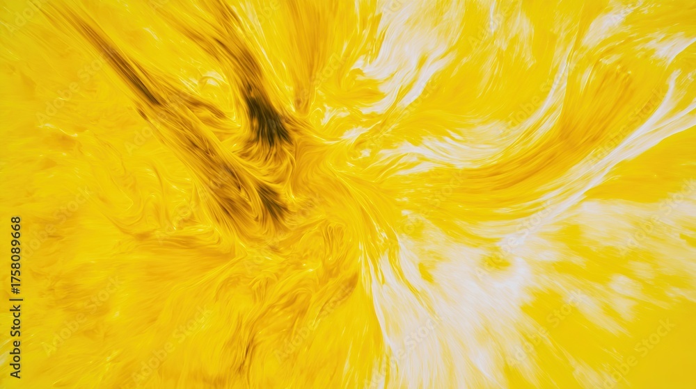 tendrils. Abstract solar surface erupting in color-shifting plasma ...