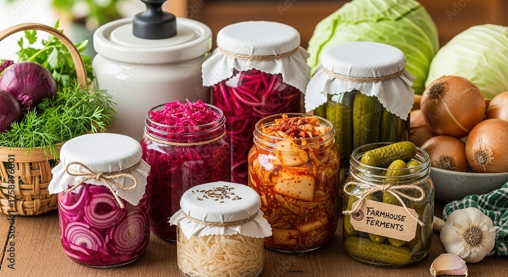 Discover delicious homemade fermented vegetables like kimchi and ...