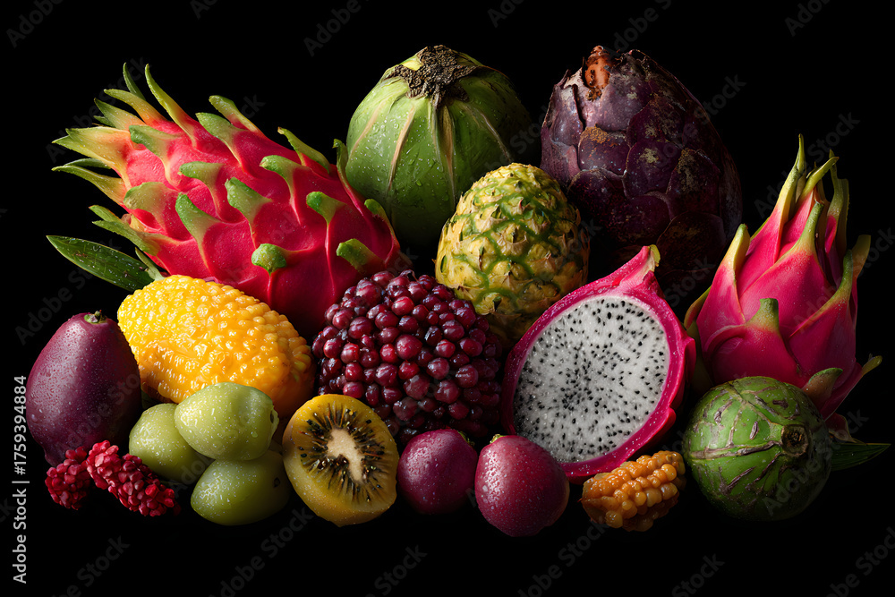 Discover the Exotic World f Fruits: A Delicious Assotment of Rare ...