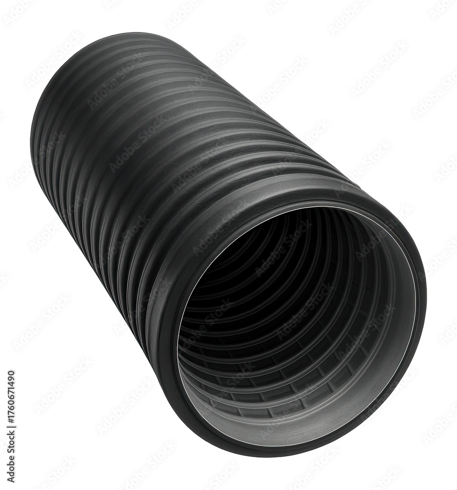 Large diameter double-walled drainage pipe for effective backyard ...