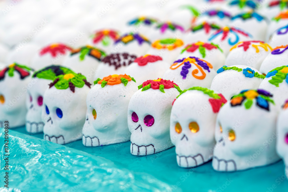 Stock-Foto „calaverita de azúcar, calaveritas de azúcar, dulce ...