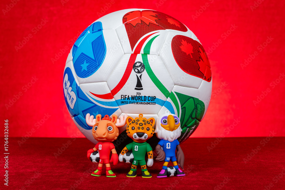 Photo Stock ZHONGSHAN China-October 20 2025: official mascots and the ...