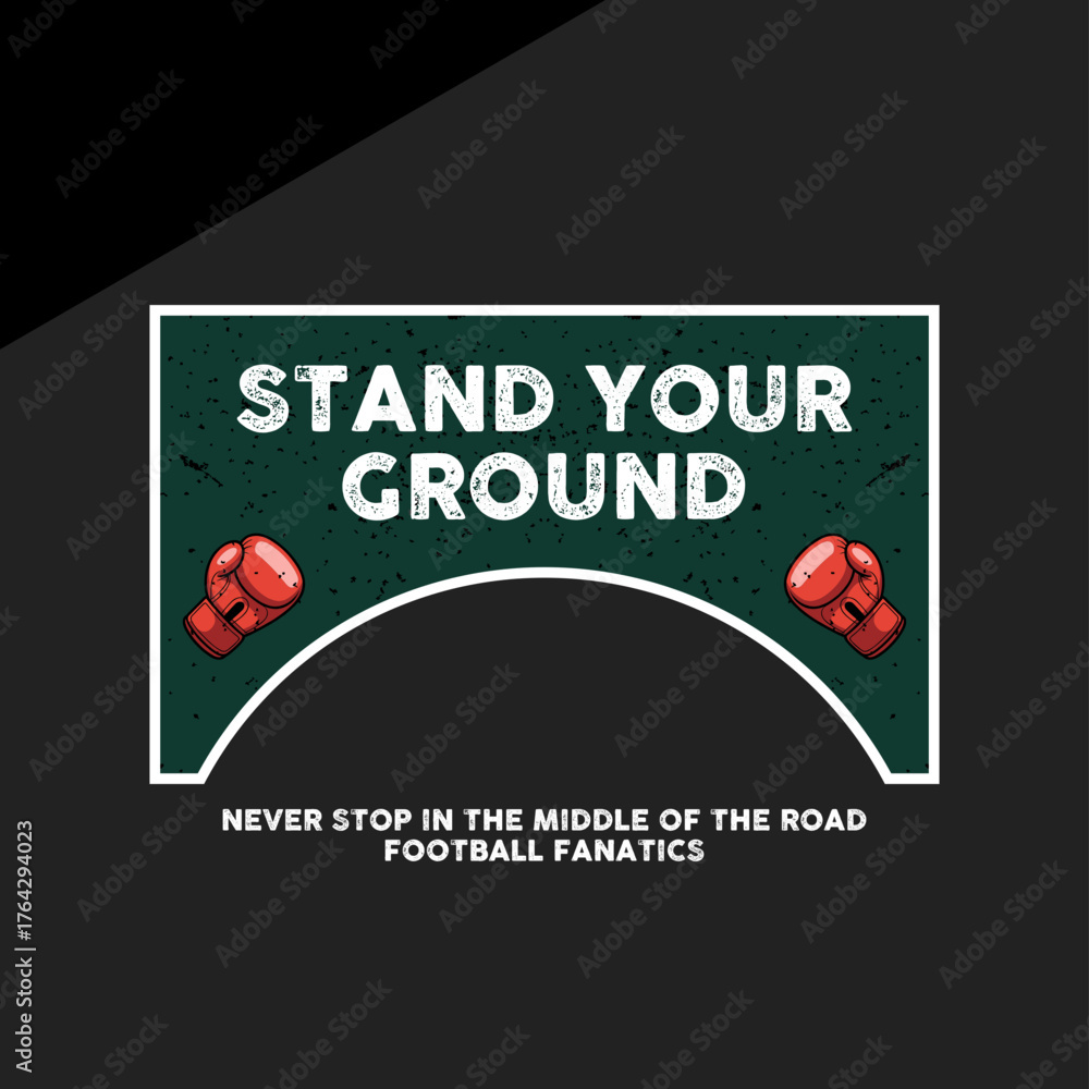 stand your ground ultras hooligan football passion sticker logo vector ...