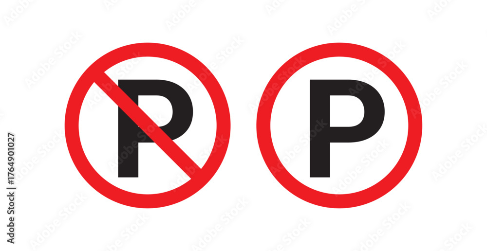 Understanding Parking Signals A Visual Guide to 'P' and 'No Parking ...