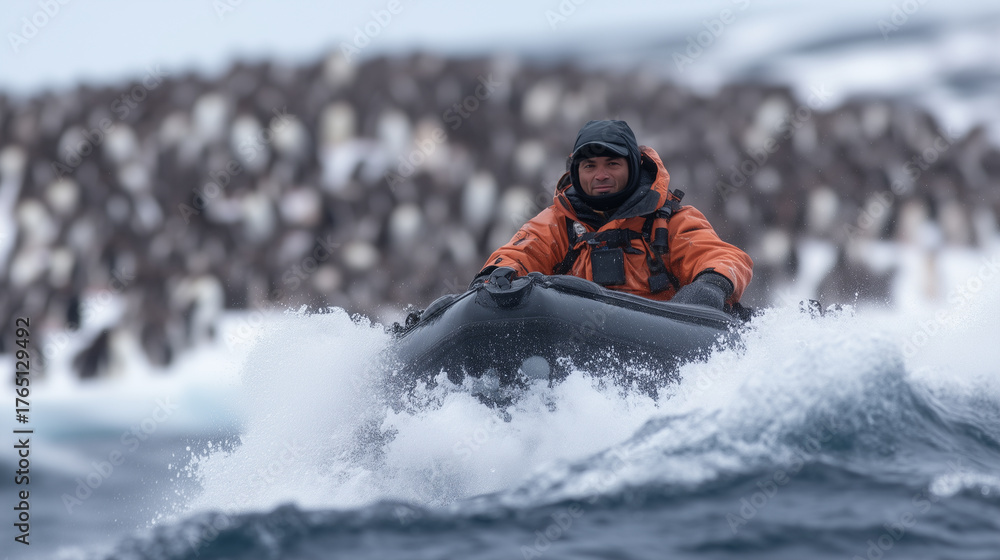 Ukrainian scientists tracking penguin colonies for biodiversity studies ...
