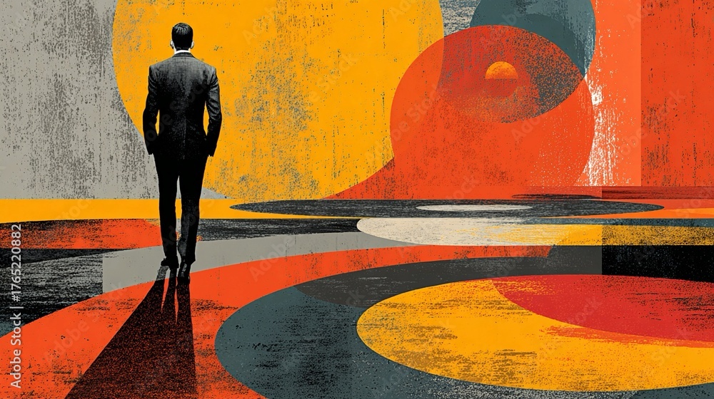 Stock-Illustration „Staying adaptable means anticipating change ...