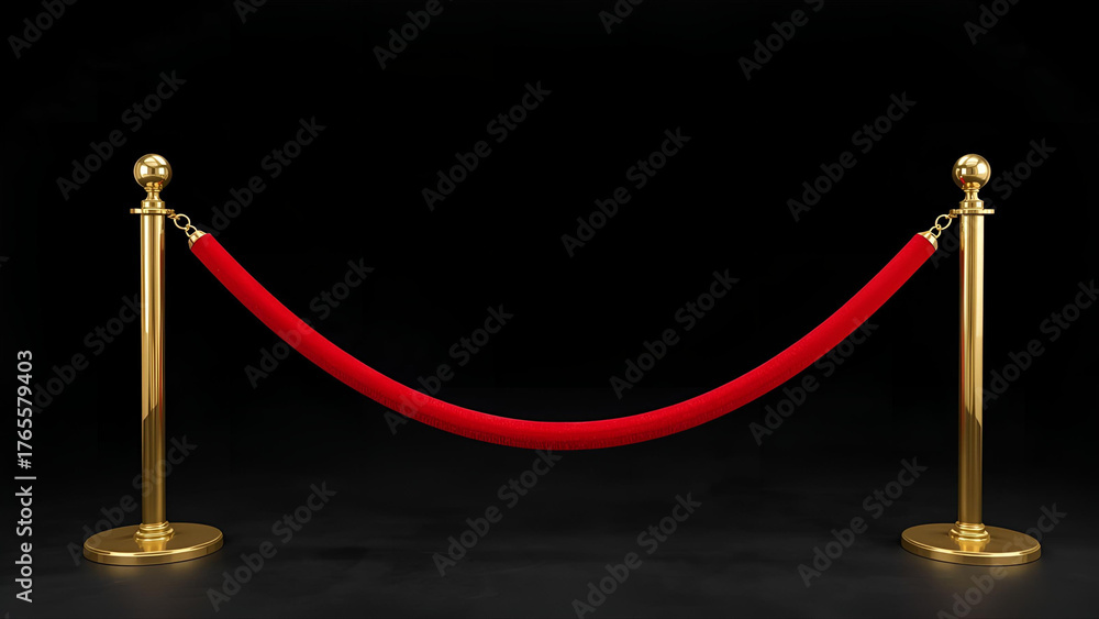 Luxury velvet rope barrier for exclusive events vip access red carpet ...