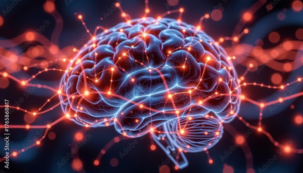 Exploring the glowing blue human brain structure a deep dive into ...