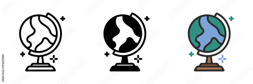 Globe for Geography is a visual learning tool for exploring world maps ...
