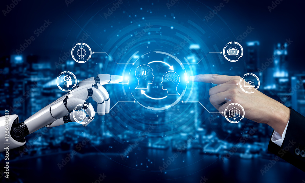 AI Assistant Brain Processor with LLM Technology, Big Data, Machine ...