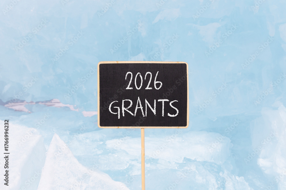 Photo Stock 2026 Grants symbol. Concept words 2026 Grants on beautiful ...