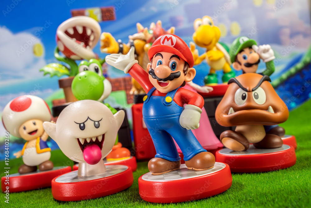 Photo Stock MOSCOW, RUSSIA - September 08, 2022: Super Mario Bros ...