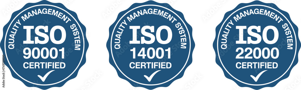 ISO 9001 14001 22000 Certified Quality Management System Compliance ...