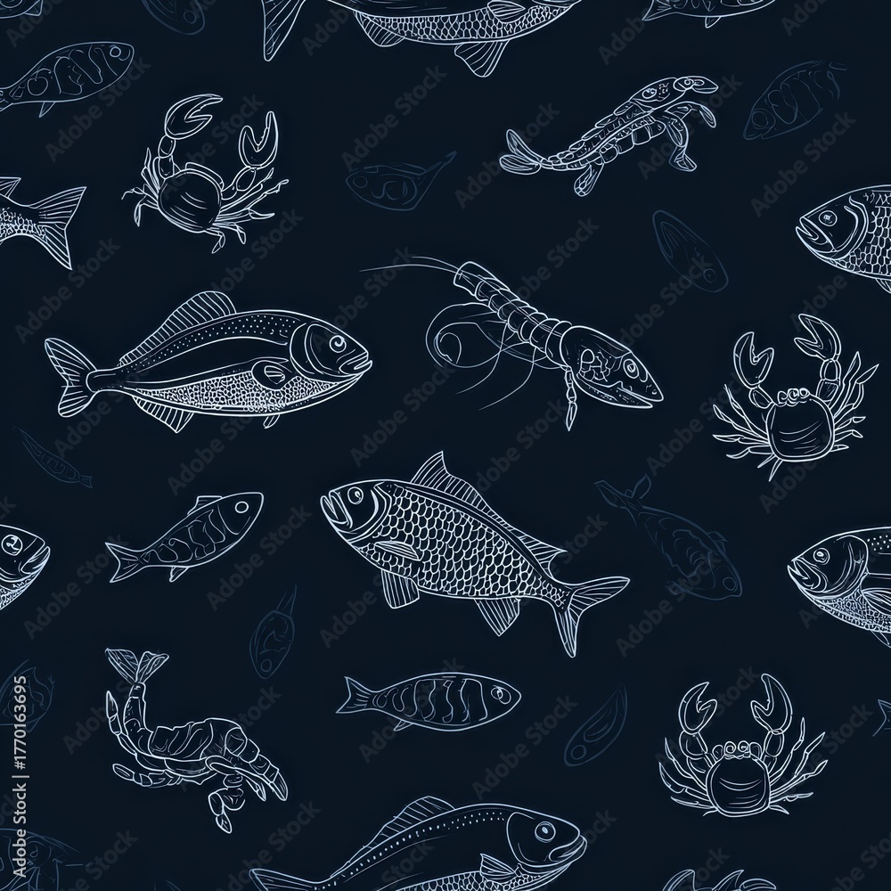 Ilustración de Stock Clean and stylish line art pattern of various ...