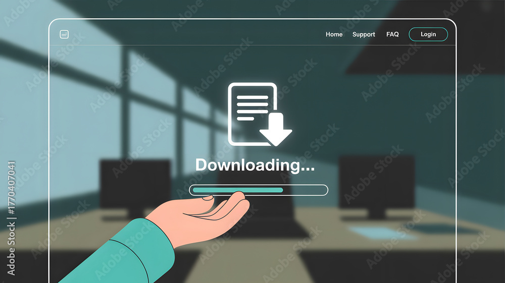 Experience seamless data transfer and progress monitoring as your ...