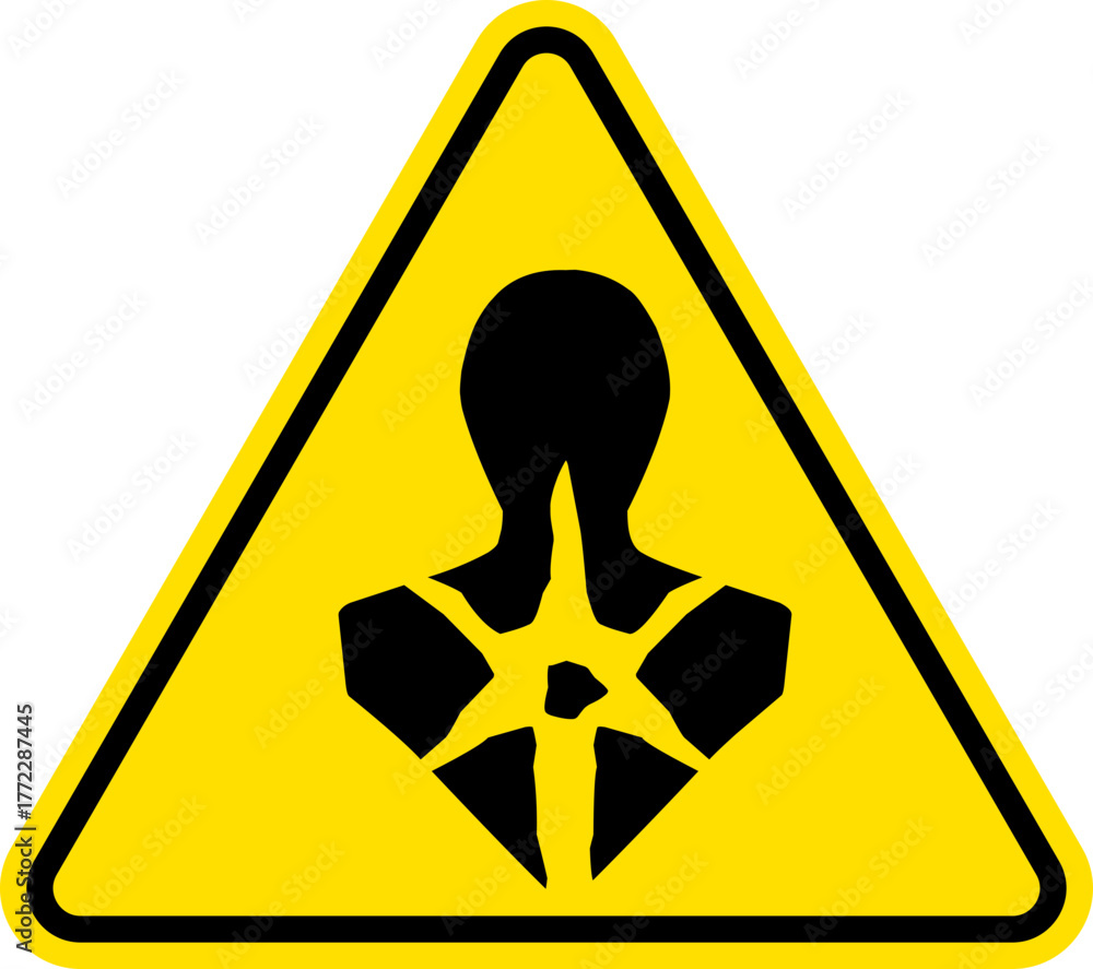 Стоковий вектор GHS pictograms. Warning Hazard Hazardous Danger ...