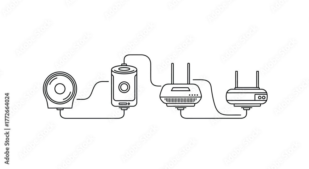 Electrical circuit diagram showing power adapter battery charger and ...