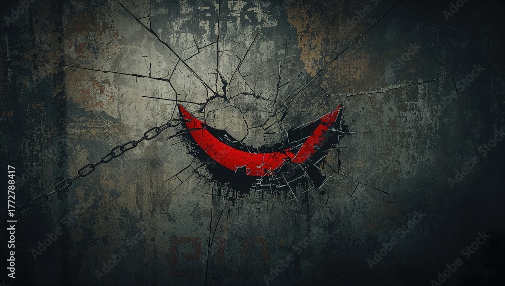 Emblem of deceit and betrayal. Secrets unveiled, exposing conspiracy ...