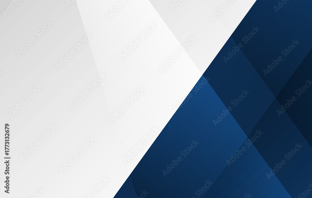 White and blue modern abstract background with geometric shapes. High ...