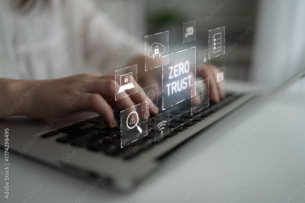 Zero trust model enhances data protection. Zero trust blocks ...