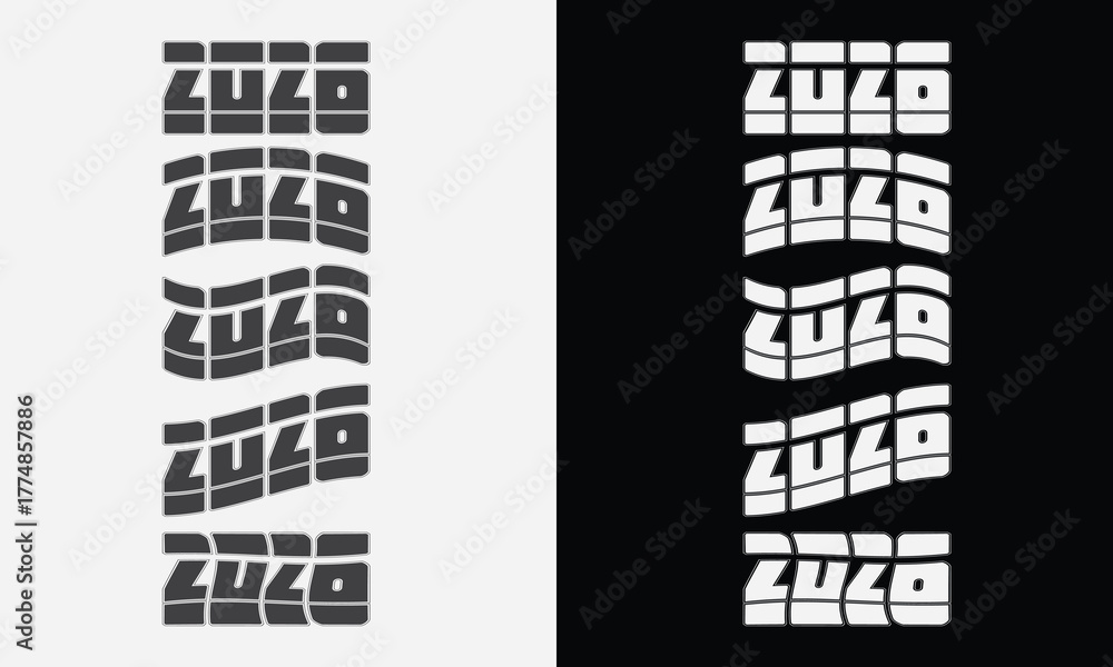 Print2026 vector bundle: 6 unique, modern, and futuristic date designs ...