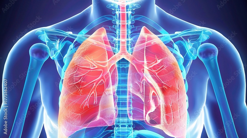 Chronic Obstructive Pulmonary Disease (COPD) concept featuring symptoms ...
