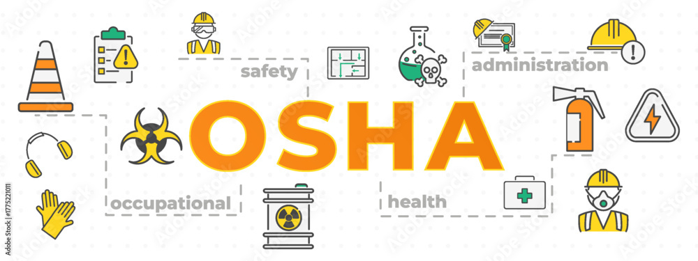 OSHA - Occupational Safety and Health Administration acronym web banner ...