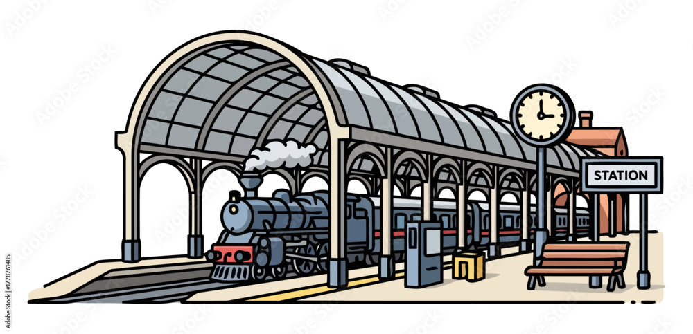 golden age journey classic steam engine prepares for adventure at the ...