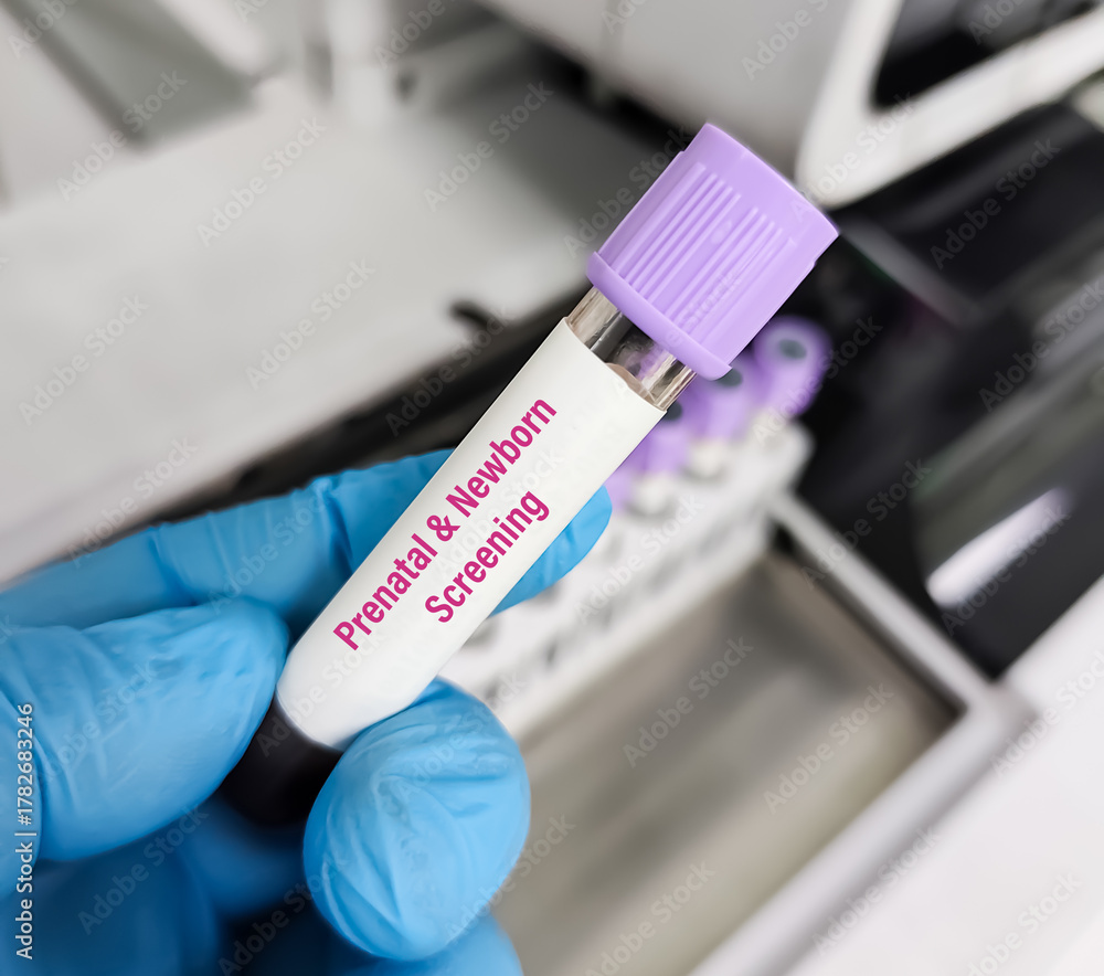 Blood sample for Hemoglobin (Hb) Electrophoresis. Diagnosis of ...