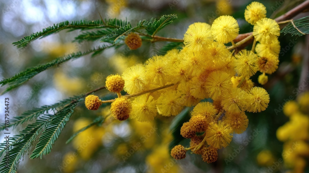 Acacia or wattles is a large genus of shrubs and trees in the ...
