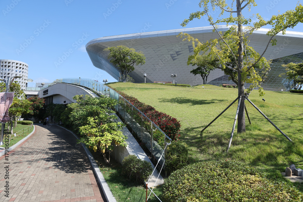 Foto de Stock BUSAN, SOUTH KOREA - OCTOBER 9, 2025 - Busan Cinema ...