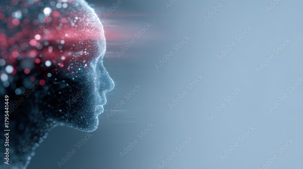 Photo Stock AI assistant concept with LLM, big data, machine learning ...