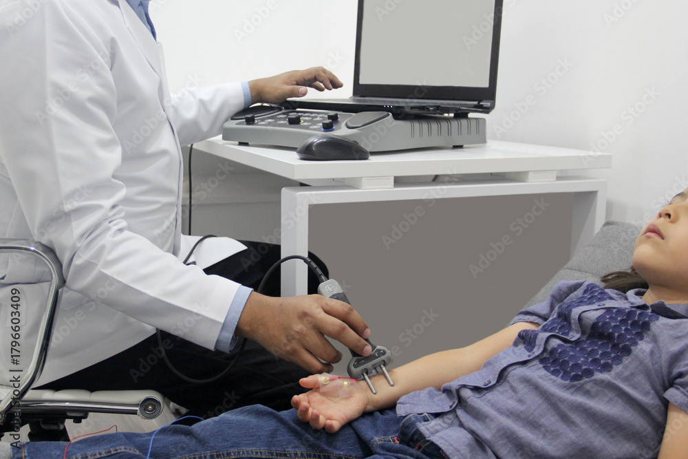 Electromyography EMG and Nerve Conduction Velocity NCV of the hand and ...