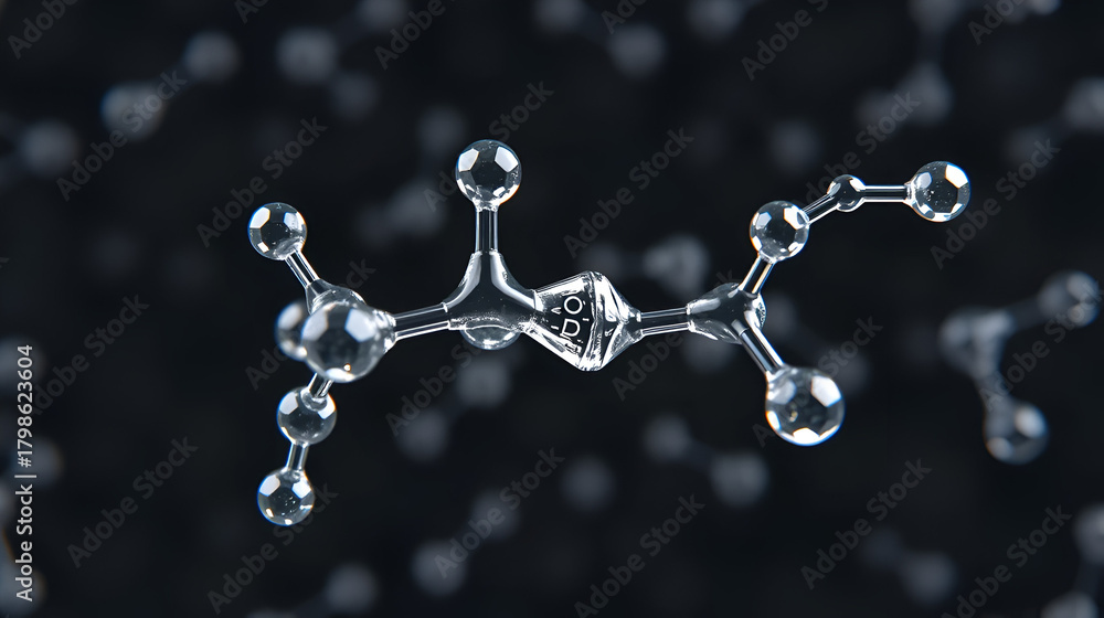 diethylene glycol molecular structure 3d, alcohol solvents, structural ...